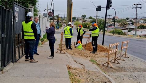 ESVAL AVANZA EN OBRAS DE RENOVACIÓN DE REDES EN QUILPUÉ CON INVERSIÓN