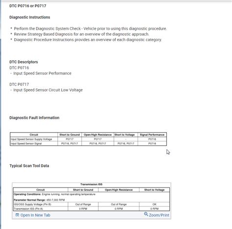 codes p0716 and p0717 speed sensor location needed