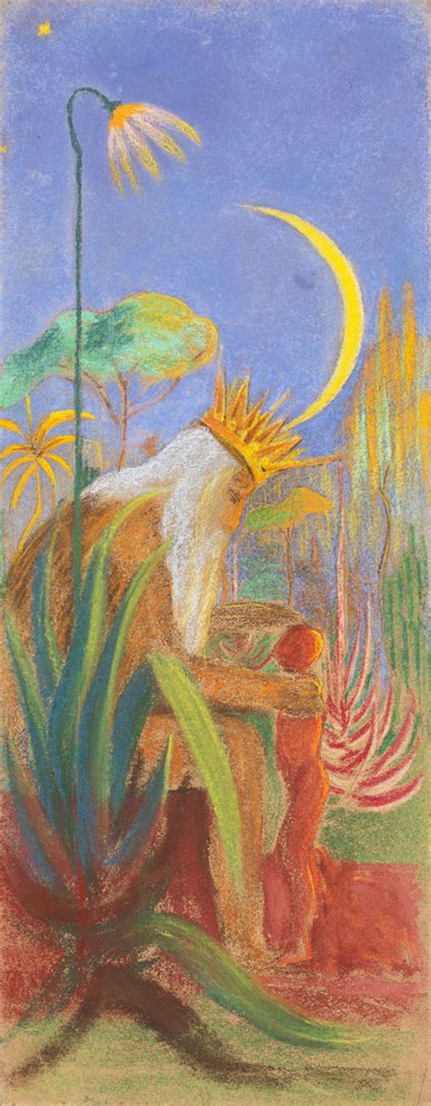 Rex I Eskizas Iš Vitražų Diptiko