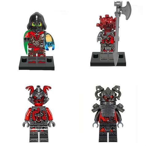 Krux The Wei Snake Minifigures Lego Compatible Ninjago Set