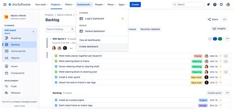 Jira Software 报告和仪表板教程 Atlassian