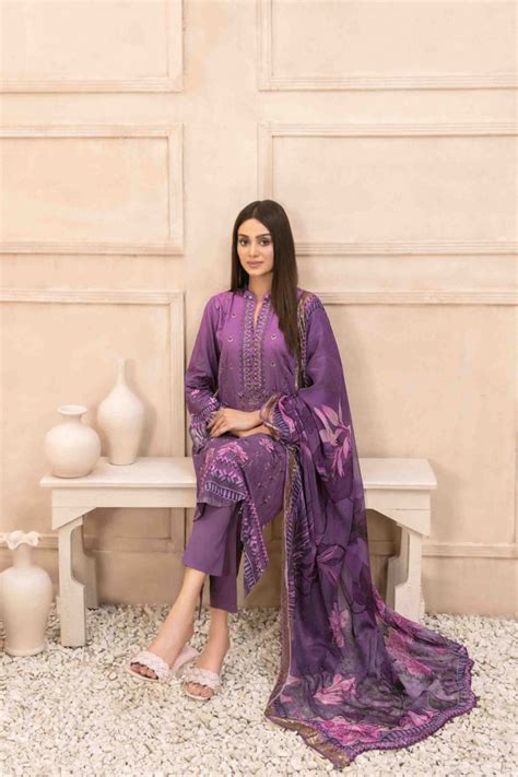Laleh By Tawakkal Unstitched 3 Piece Slub Digital Print Lawn