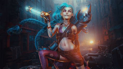 Jinx Arcane League Of Legends Fondo De Pantalla 4k Id11423