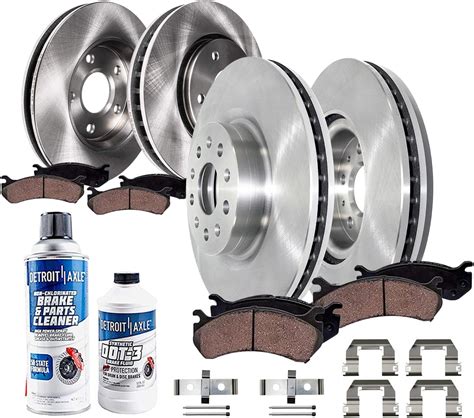 Rear Brake Rotors Pair