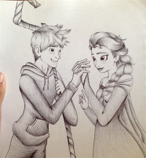 Jack Frost And Queen Elsa Elsa And Jack Frost Photo 37480518 Fanpop