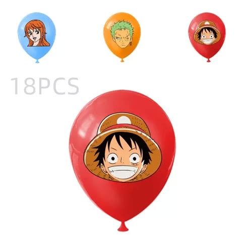 Globos One Piece Cumplea Os Decoraci N Fiesta Meses Sin Inter S