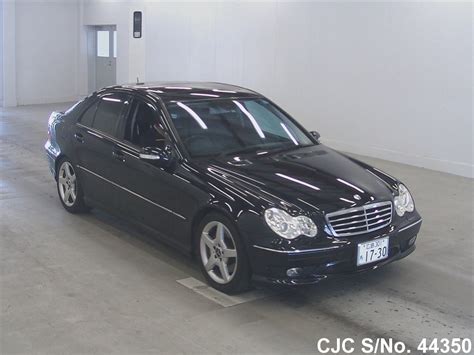 2004 Mercedes Benz C Class Black For Sale Stock No 44350 Japanese