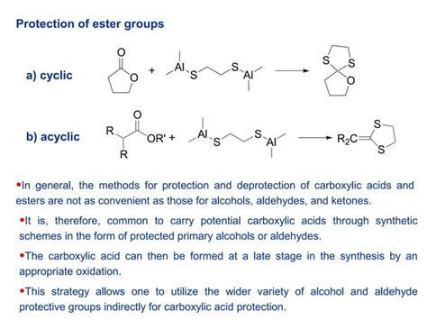 Protecting And Deprotecting Groups In Organic Chemistry Ppt