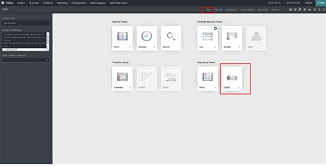 Line Chart Odoo 16 Studio Book