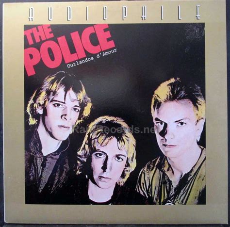 Police Outlandos Damour Canada Half Speed Mastered Audiophile Lp