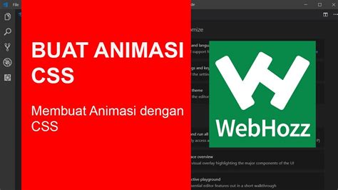 Belajar Html Css Membuat Animasi Youtube