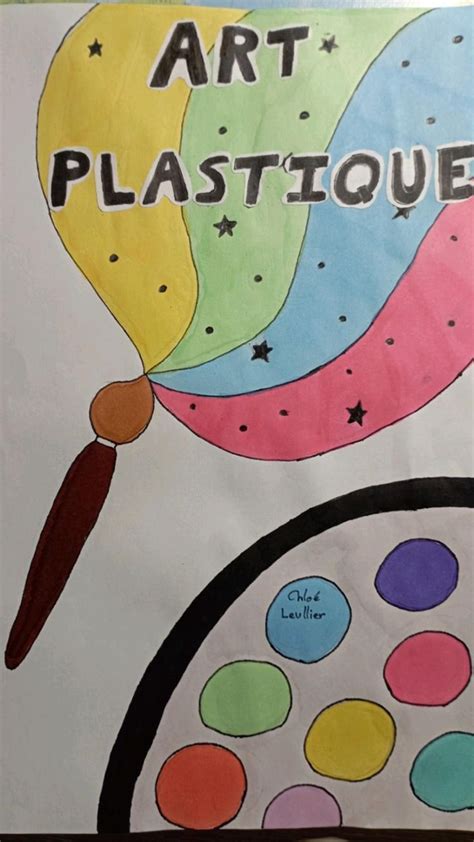 Page De Garde Art Plastique Art Plastique Art Plastique