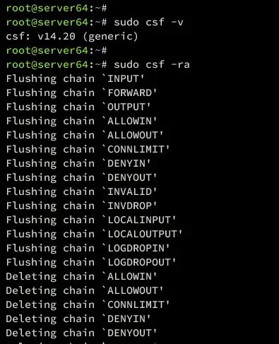 How To Install CSF Config Server Firewall On Debian