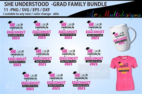 She Understood The Assignment Grad Bundle By Arcsmultidesignsshop