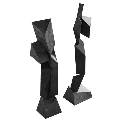 Interior Sculptures Abstract Angular Art D Model For VRay Corona