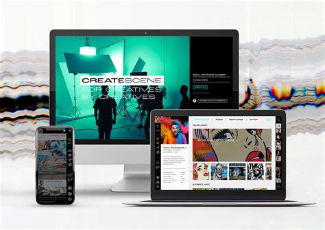 CreateScene How We Built A Social Networking Platform With Art Is The Cure
