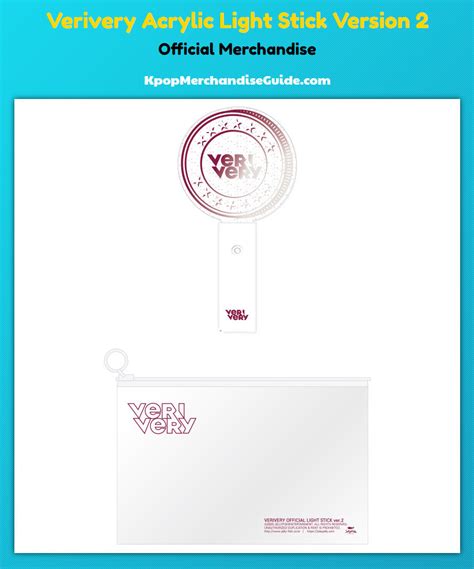 Verivery Acrylic Light Stick Version 2