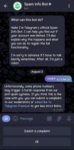 Why Is My Number Banned In Telegram