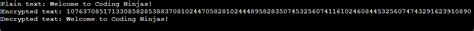 Rabin Cryptosystem Naukri Code 360