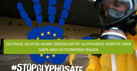 Outrage As Efsa Again ‘greenlights Glyphosate Despite Data Gaps And