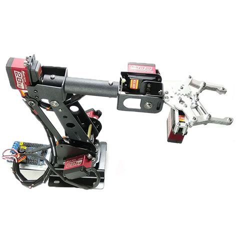 Diy 6dof Rc Robot Arm Educational Robot Arm With Digital Servo For