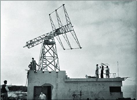 17 The 9 Yagi Array Under Construction Early In 1949 With Two Of The 17 The 9 Yagi Array Under Construction Early In 1949 With Two Of The