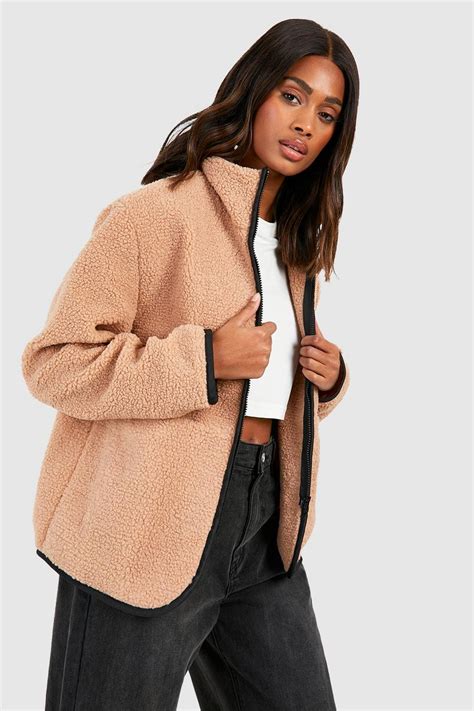 Veste En Fausse Fourrure Boohoo Fr