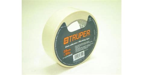 Masking Tape 1 1 2 X 50mts Truper Msk 1 1 2 12592