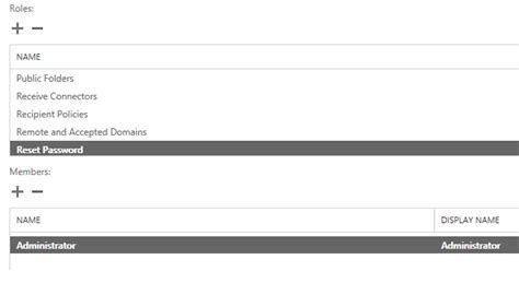Enabling Password Reset Feature On Exchange ECP Aerrow