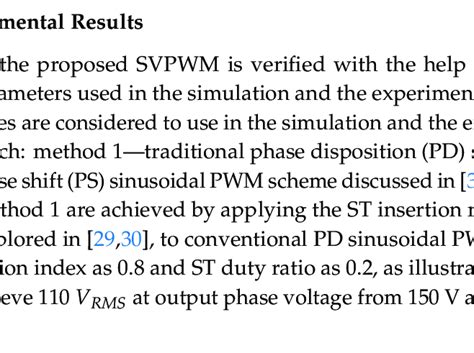 Simulation And Experiment Parameters Download Scientific Diagram