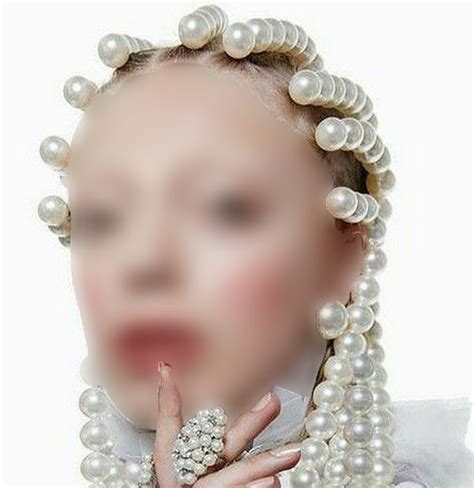 جدیدترین مدل بافت مو با مروارید سفید سایت تفریحی فانی فاز