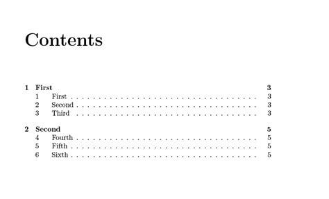 sectioning numbering sections independent of chapters numbering tex