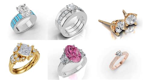 Jewelry Rendering Services Jewelry Cad To 3d Conversion