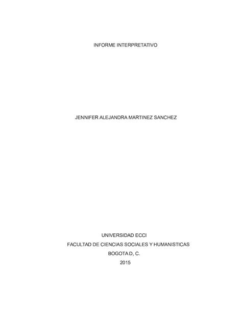 Calaméo Informe Interpretativo