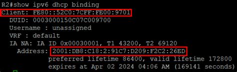 konfigurasi dhcpv6 server dan client pada cisco vios router i putu