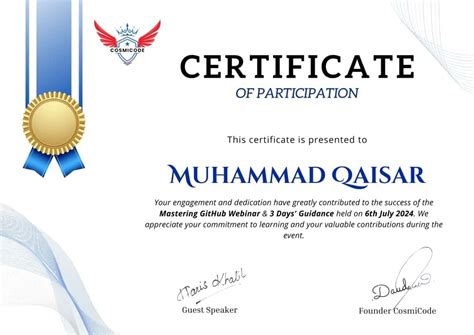 muhammad qaisar on linkedin i have new skill and learn good things about git hub i am very excited…