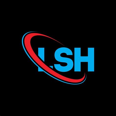 Lsh Logo Lsh Letter Lsh Letter Logo Design Initials Lsh Logo Linked With Circle And Uppercase