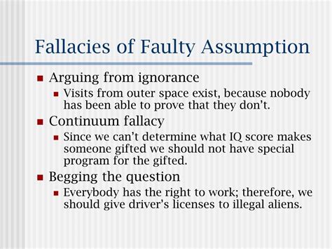 ppt fallacious arguments powerpoint presentation free download id