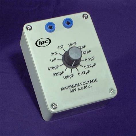 Capitance Substitution Box School Science Equipment Uk