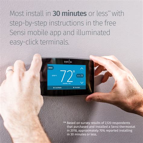 Sensi Touch Wi Fi Thermostat Srp Marketplace