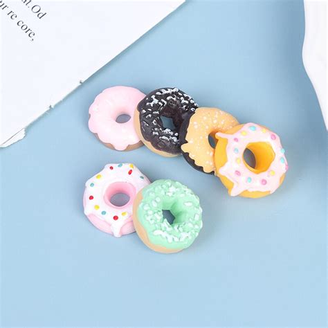 10pc Cute Mini Candy Donut Doll Food Pretend Play Vicedeal
