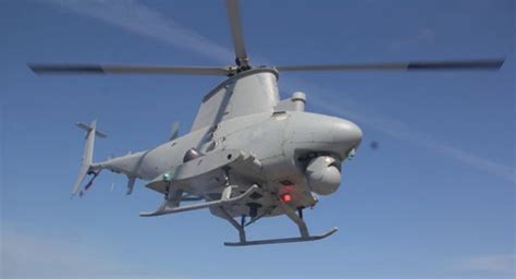 MQ 8B Fire Scout Exceeds 8 000 Flight Hours Aboard USS Bradley UAS VISION