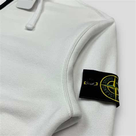 Зип худи Stone Island белая 61620 купить в Москве цена от магазина ...