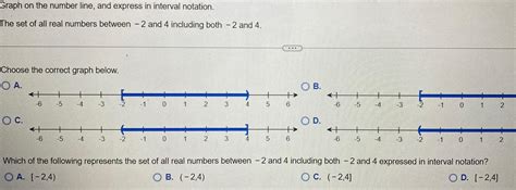 Answered Graph On The Number Line And Express In Interval Notation