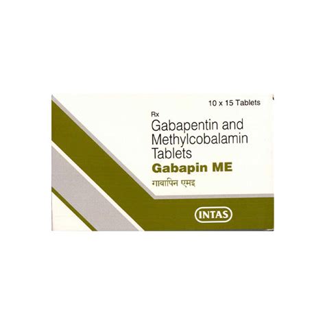 Buy Gabapin Me 300mg Tablet 15s At 71 Savings