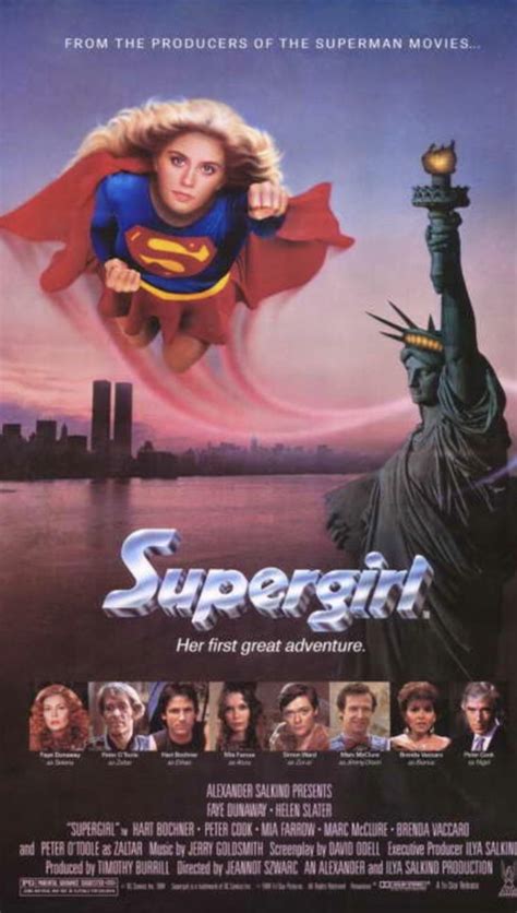 Vhs Movie Series Supergirl The Movie Superwoman 1984 Supergirl 1984