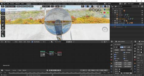 transparency - How to make one clear object invisible inside of another clear object? - Blender ...