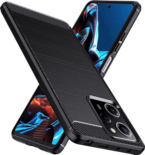 Natbok Funda Compatible Con Xiaomi Poco F G TPU Flexible Textura Cepillada Antideslizante