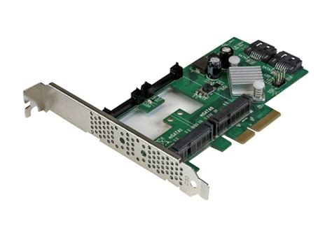 2 Port Pci Express Sata Iii 6gbps Raid Card W 2 Msata
