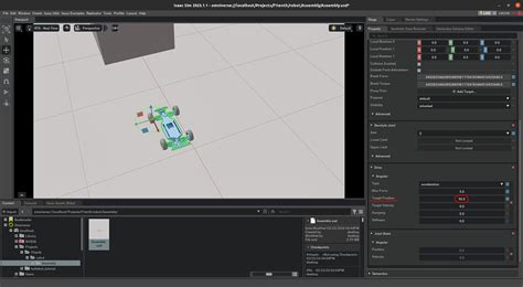 joint target position not working isaac sim nvidia developer forums